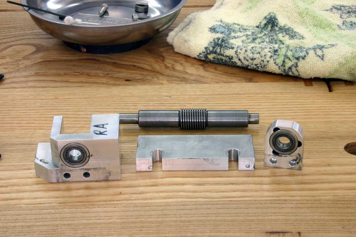 Worm Block Bearing Replacement